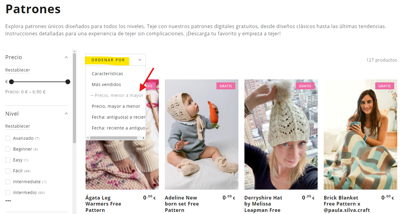 ¿Tenéis patrones gratuitos? – WE ARE KNITTERS